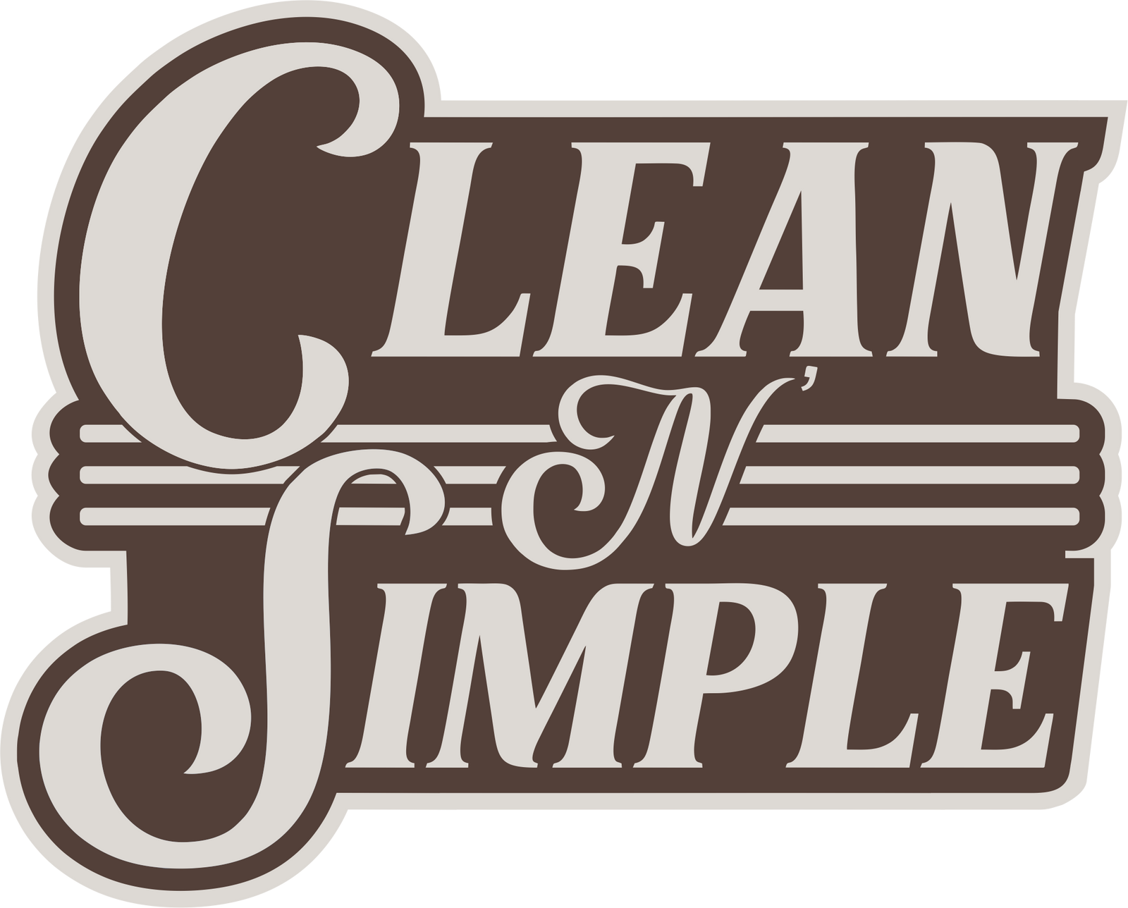 Clean N’ Simple Decal