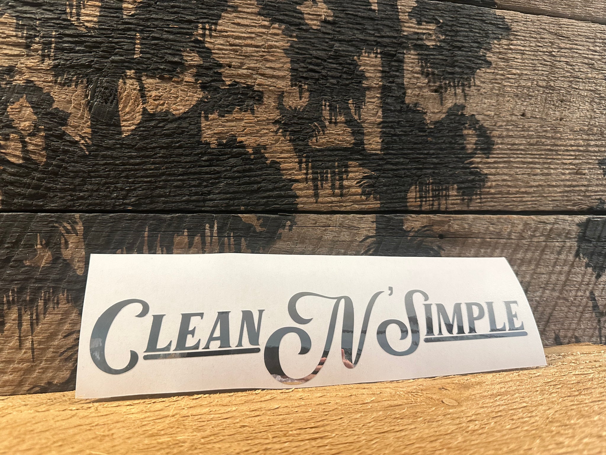 Clean N' Simple Decal – Clean N’ Simple